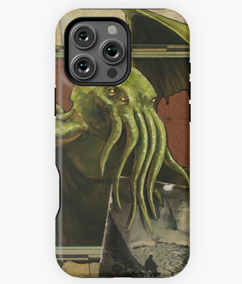 Cthulhu Mythos Cthulhu Himself Art Phone Case for iPhone 16 15 14 13 12 ...