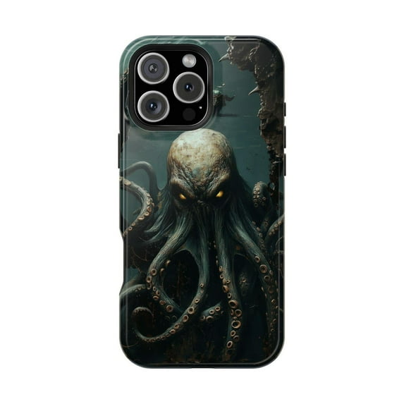 Cthulhu Octopus Monster Lovecraft Inspired Gothic Art Case for iPhone ...