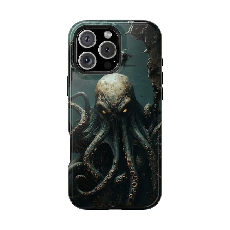 Cthulhu Octopus Monster Titan Lovecraft Inspired Artwork Phone Case for ...