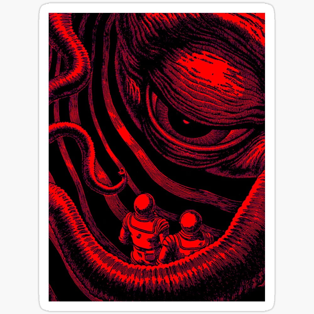 Cthulhu Out Of Space Sticker Phone Decal Water Bottle Stickers Car ...