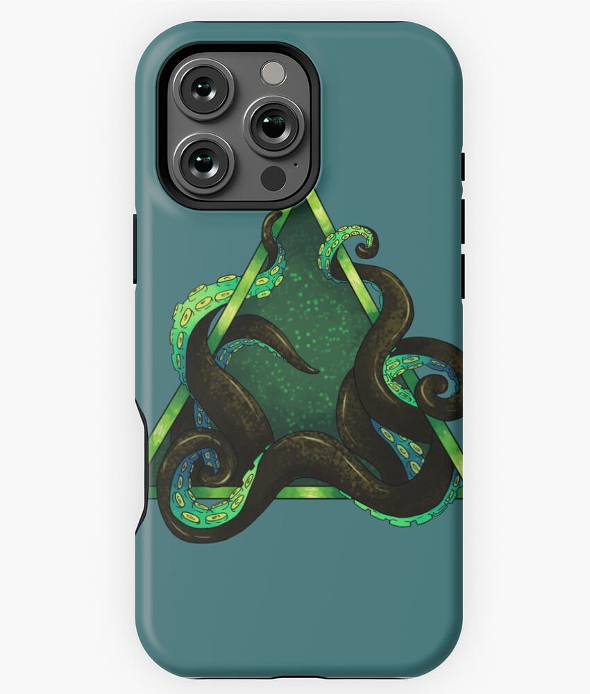 Cthulhu Portal Lovecraftian Gate Art Phone Case for iPhone 16 15 14 13 ...