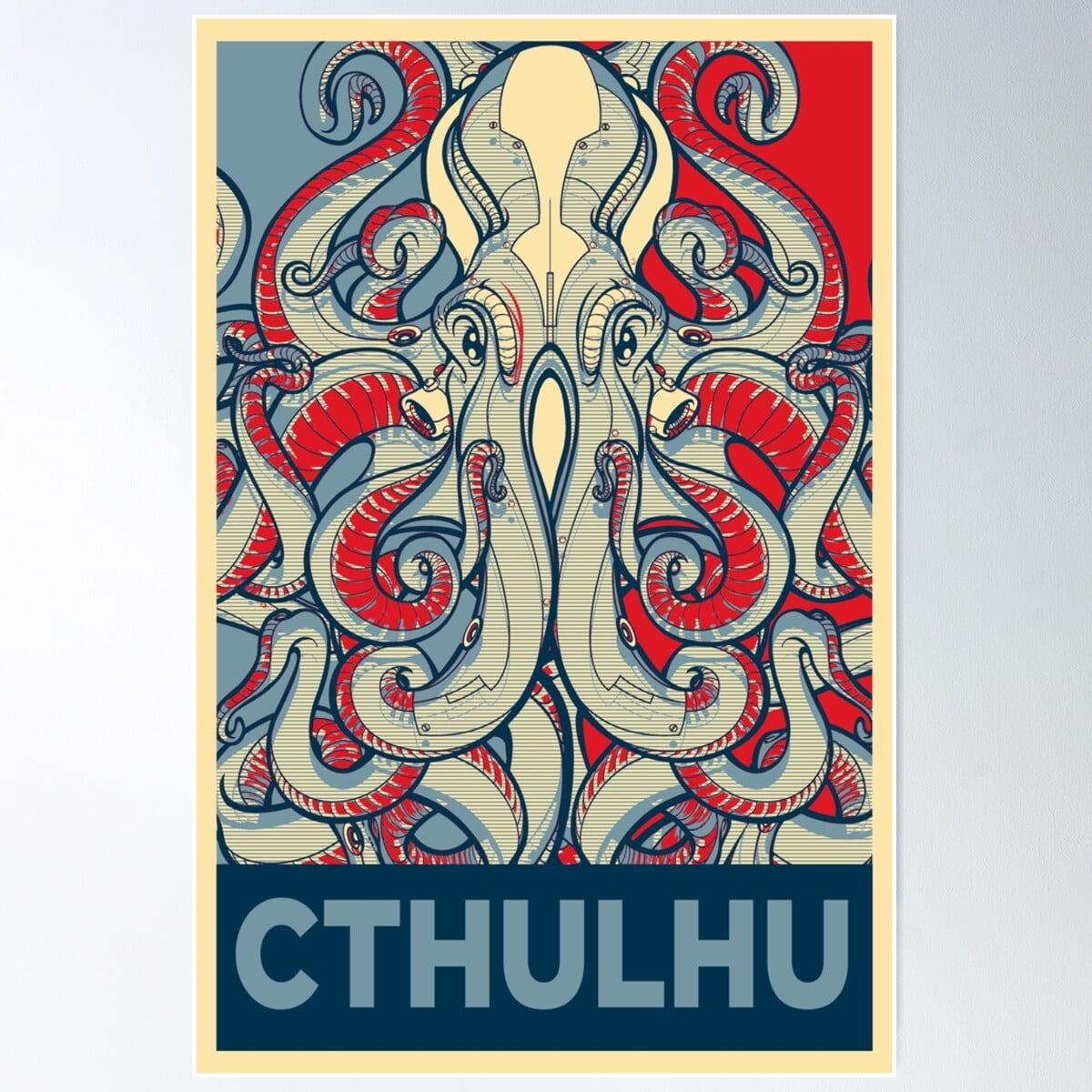 Cthulhu Poster Wall Art, Modern Wall Decor For Living Room Bedroom ...