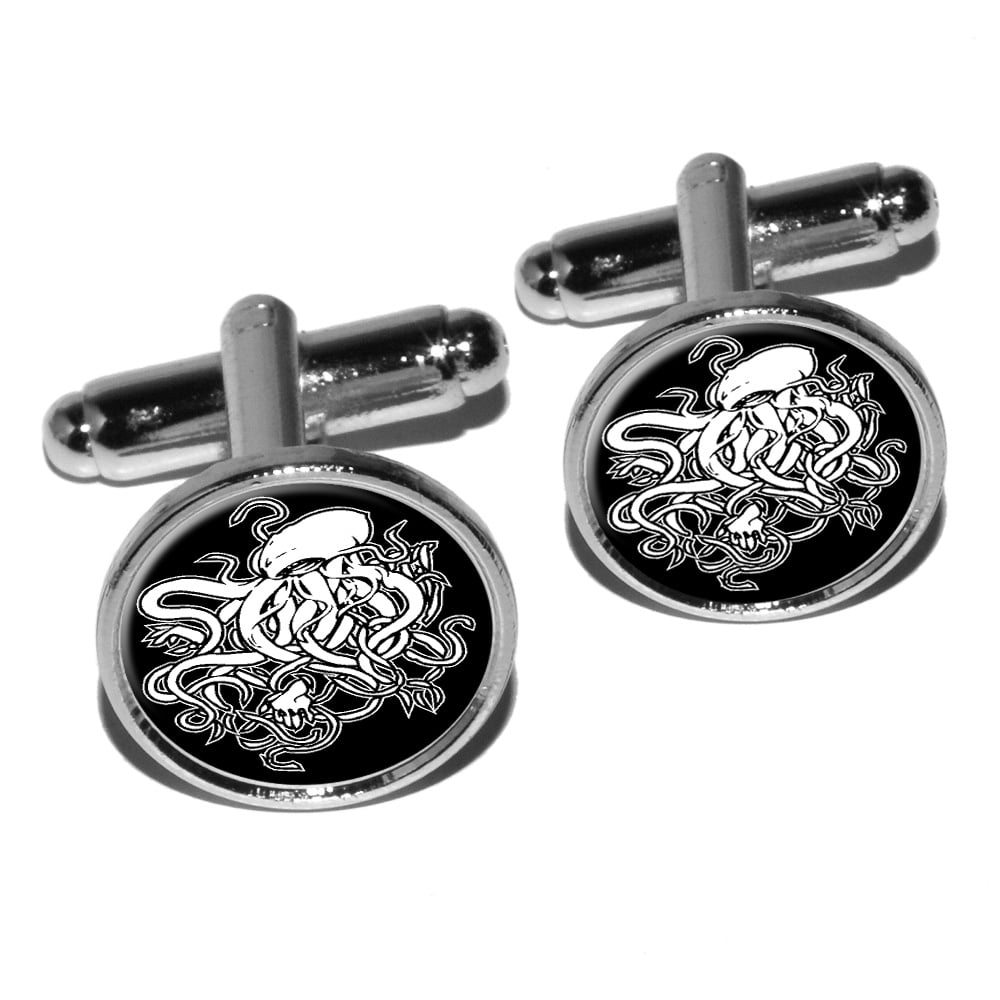 Cthulhu Round Cufflinks - Walmart.com
