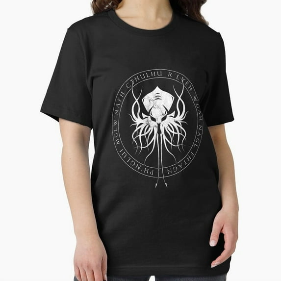 Cthulhu Sigil H.P. Lovecraft Elder Sign Graphic H43059 T-Shirt, for Men ...