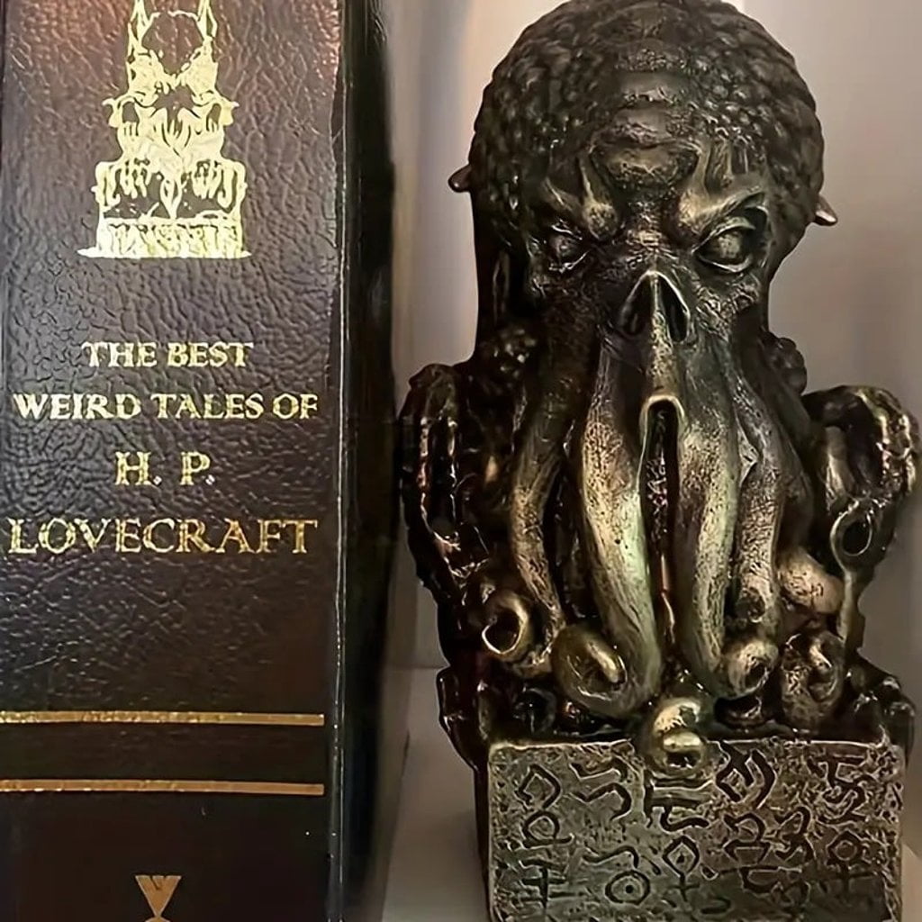 Cthulhu Statue 5.7" Resin Figure, H.P. Lovecraft Mythos Elder God Collectible - Walmart.com