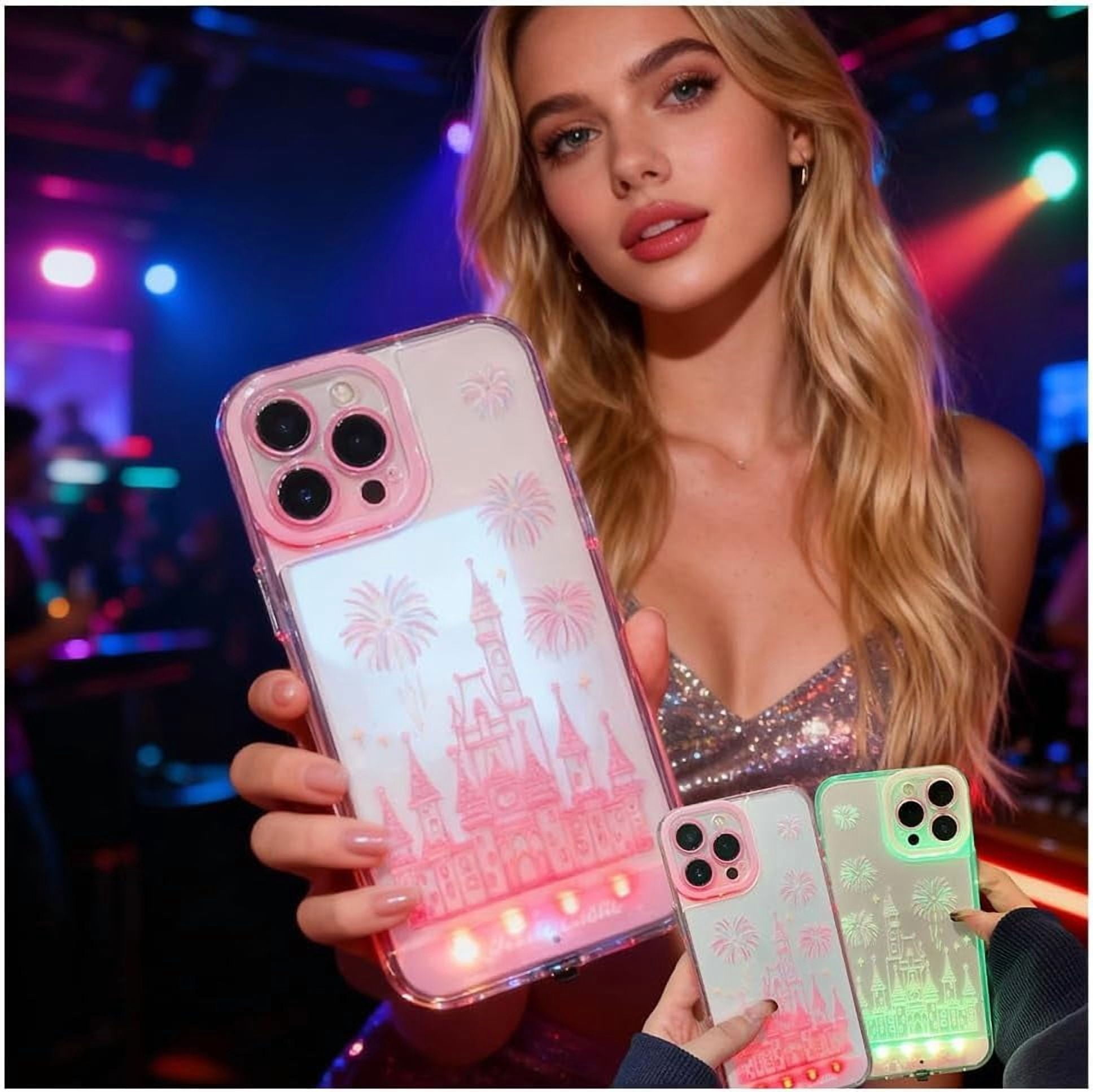 Ctleydistin LED Bowknot Phone Case, Vibrant Built-in Light up Cases ...
