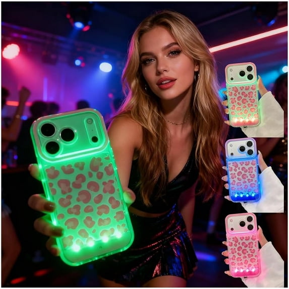 Ctleydistin LED Bowknot Phone Case, Vibrant Built-in Light up Cases ...