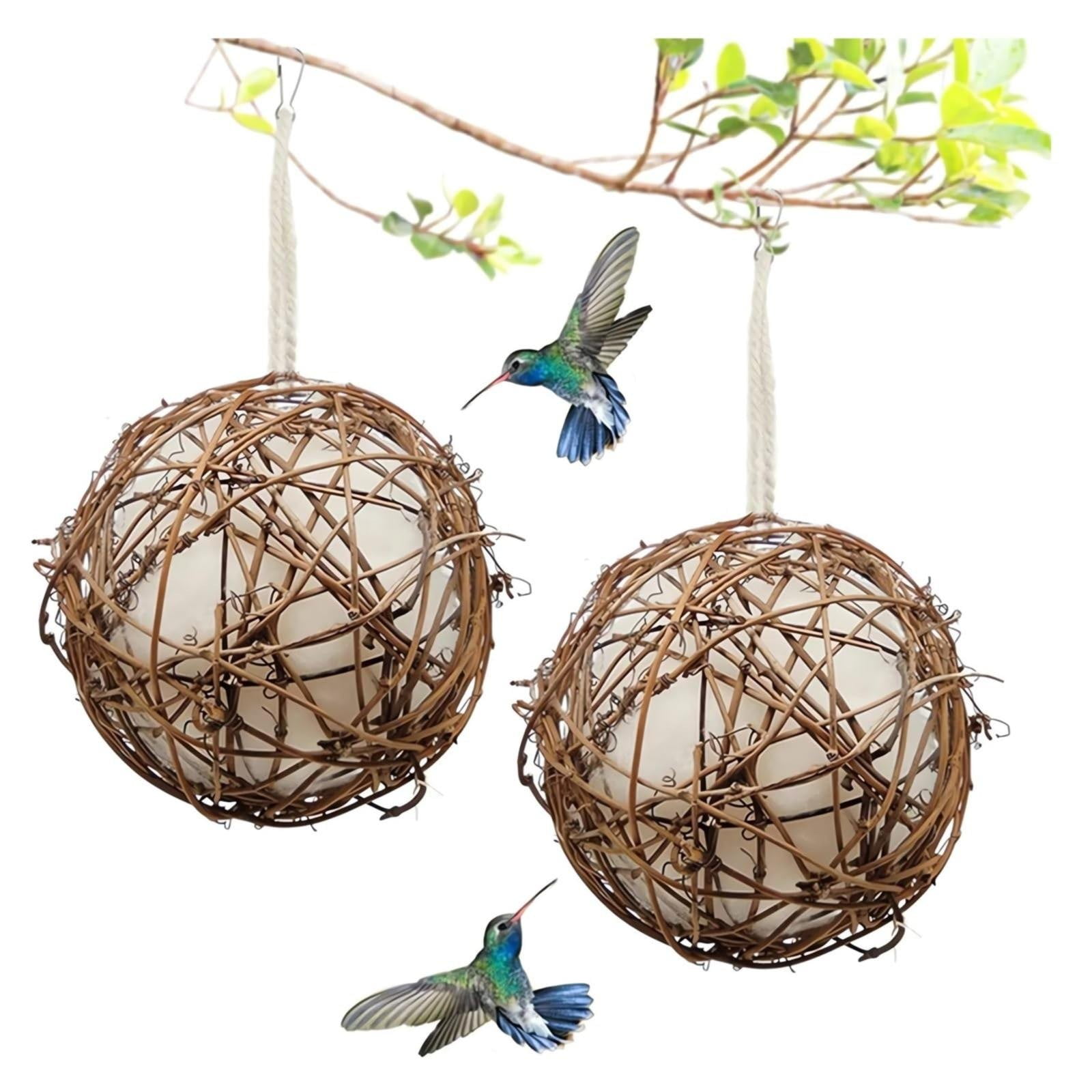 Ctnporpo 1PC Handmade Birdhouse and Birdhouse Materials - 2024 New Bird ...