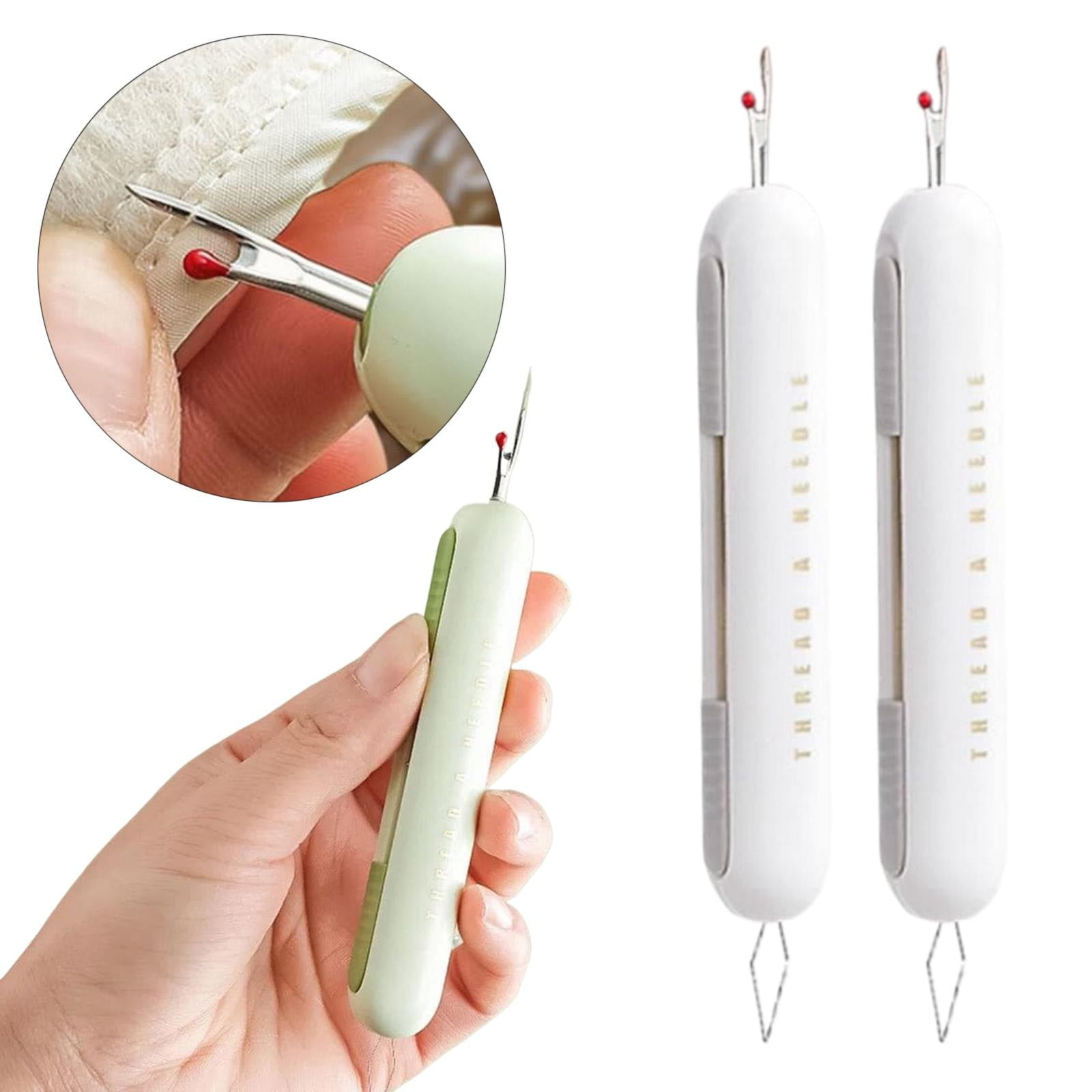Ctnporpo 2 In 1 Needle Threader Seam 2025 Upgrade Needle Threaders Seam ...