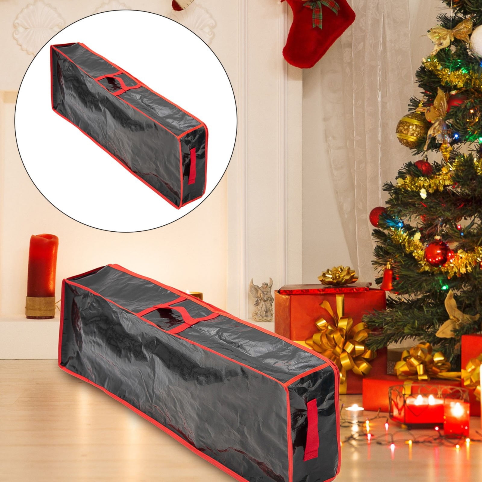 Ctnporpo 40Inch Wrapping Paper Storage Container Christmas Storage Rack ...