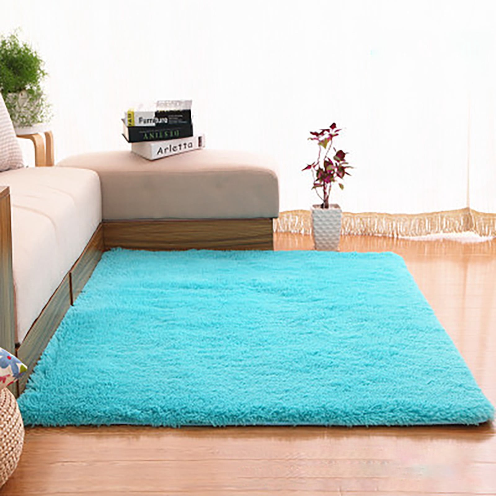 Ctnporpo Carpet Rectangle Soft Area Rugs Carpets for Bedroom Living ...