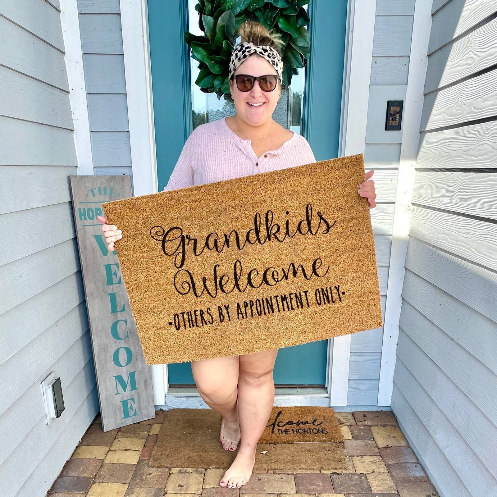 Ctnporpo FuGrand kids Welcome (Others Tolerated) Doormat Rug Custom ...