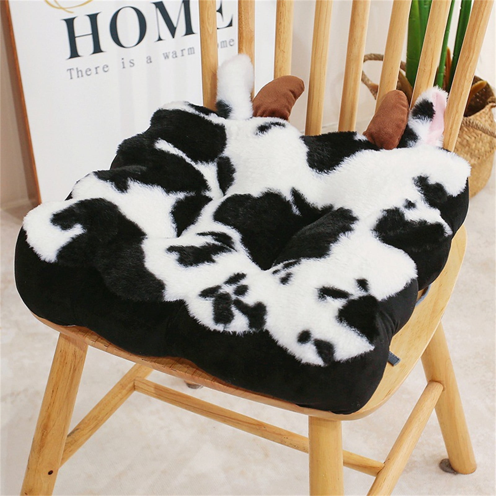 Ctnporpo Leopard Print Seat Cushion Butt Pad Chair Pad Work Long ...