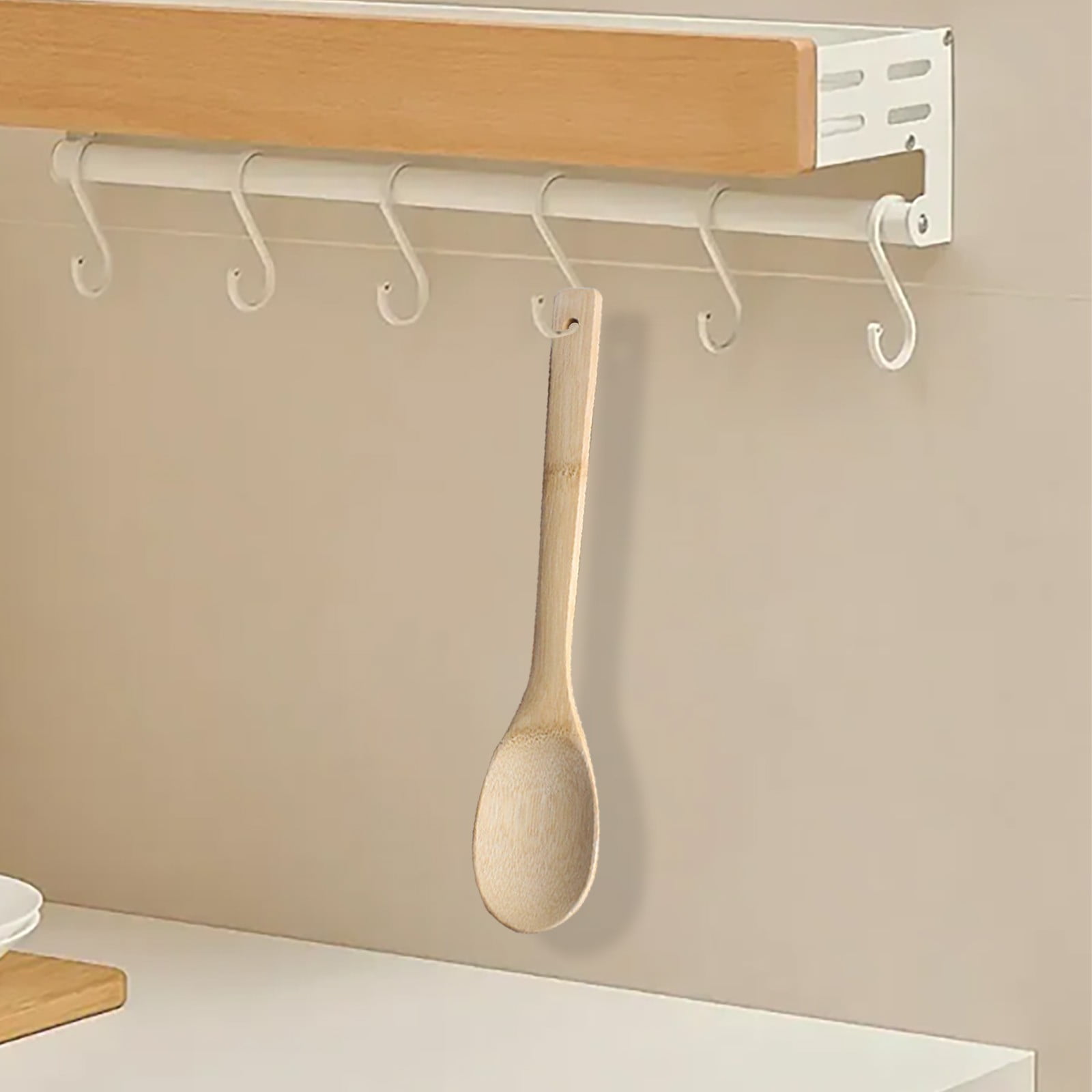 Ctnporpo Reduced Food Clips Wooden Spoons For Cooking Nonstick Kitchen ...