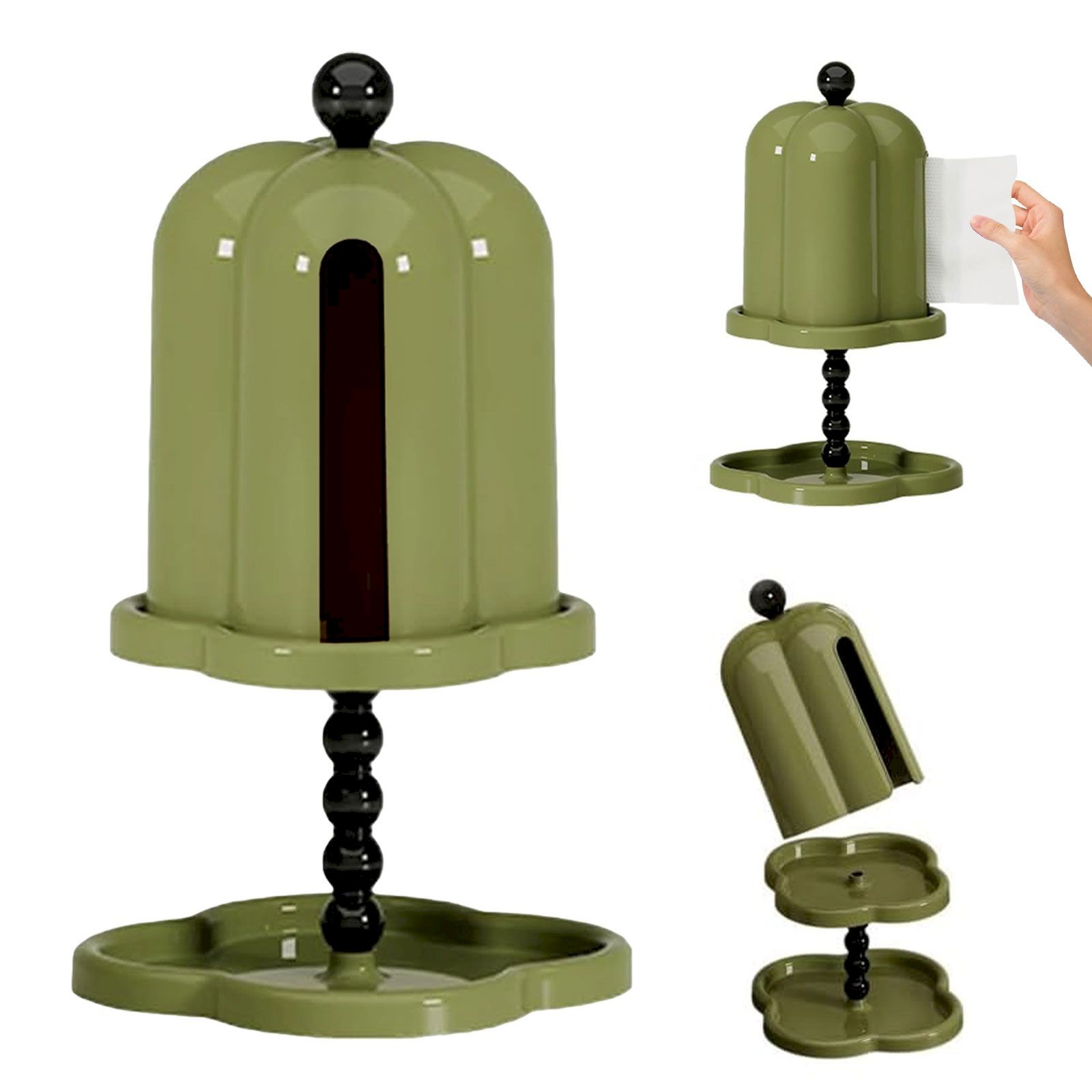 Ctnporpo Retro Tissue Dispenser French Retro Tissue Box Luxurious ...