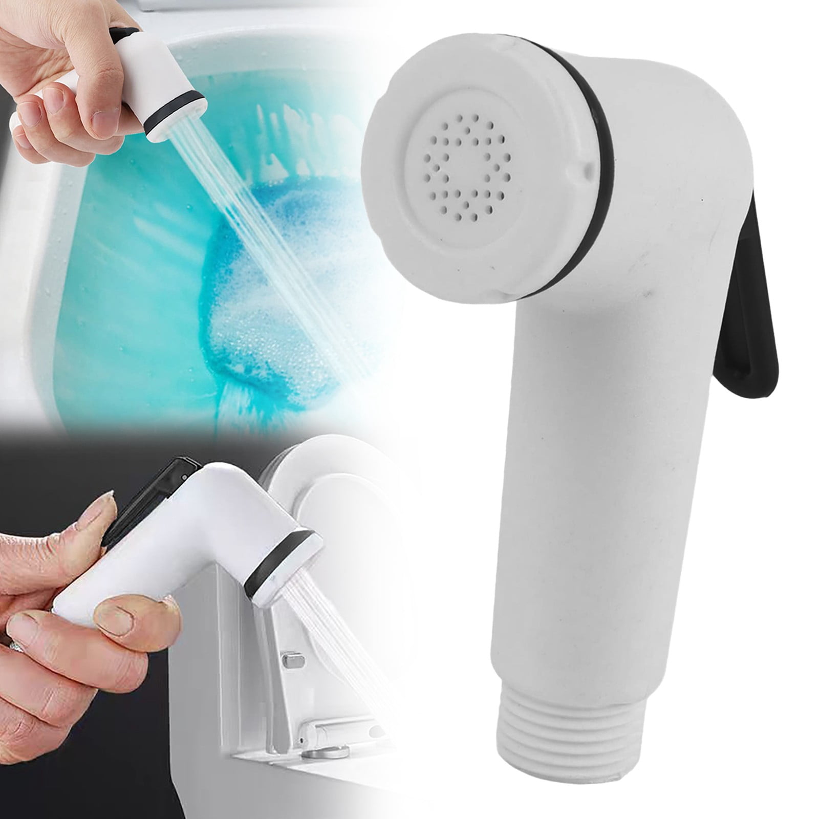 Ctnporpo Shower Nozzle Bidet Spray Head Handheld Plastic Bidet Toilet ...