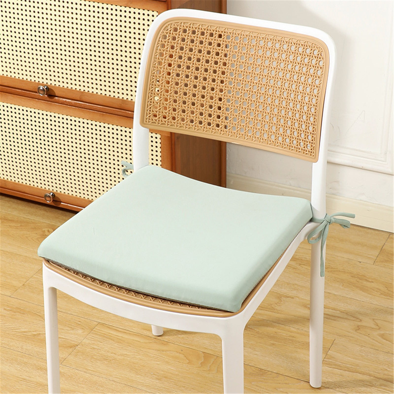 Ctnporpo Square Strap Garden Chair Pads Seat Cushion for Outdoor Stool ...
