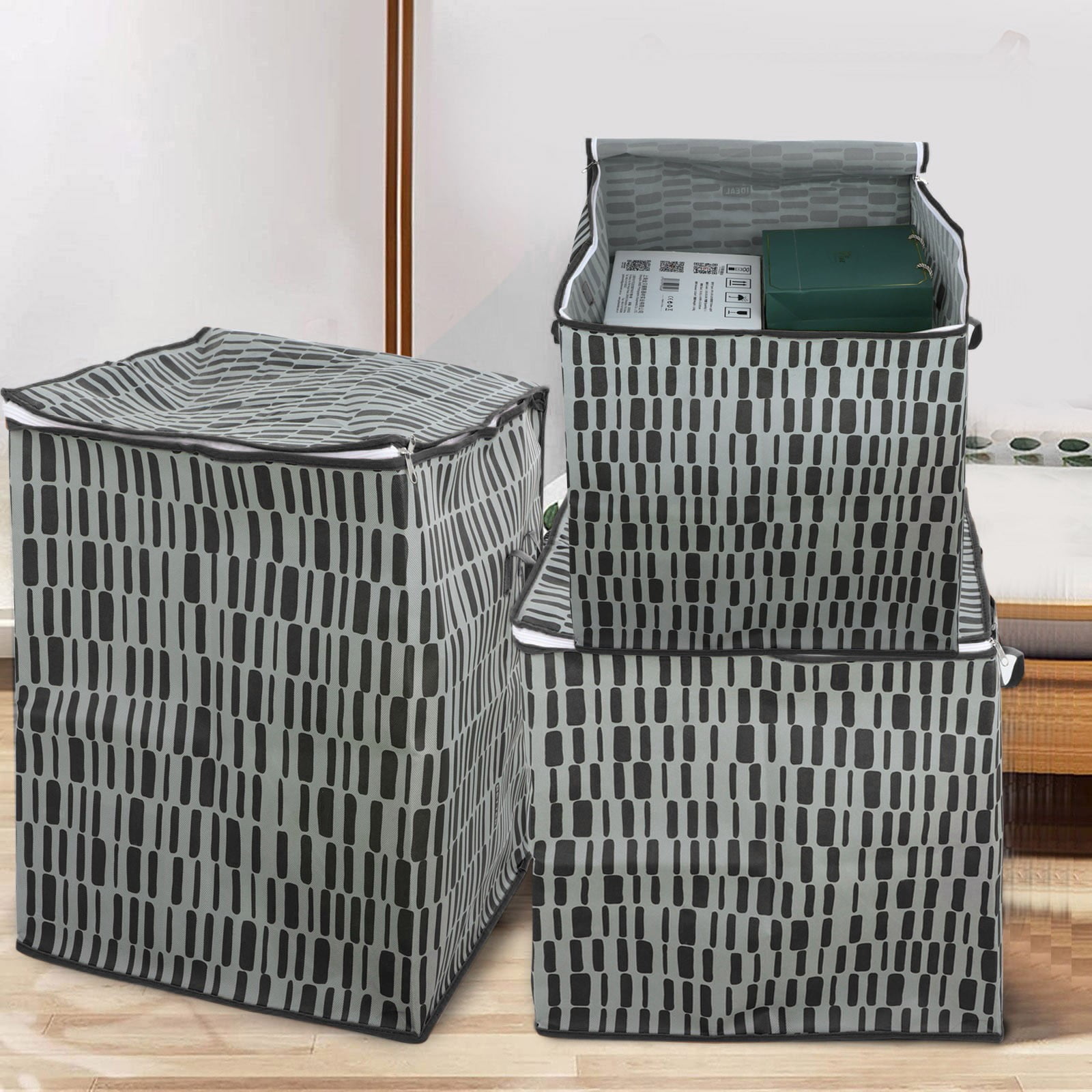 Ctnporpo Storage Bag Large Capacity Folding Clothes Portable Wardrobe ...