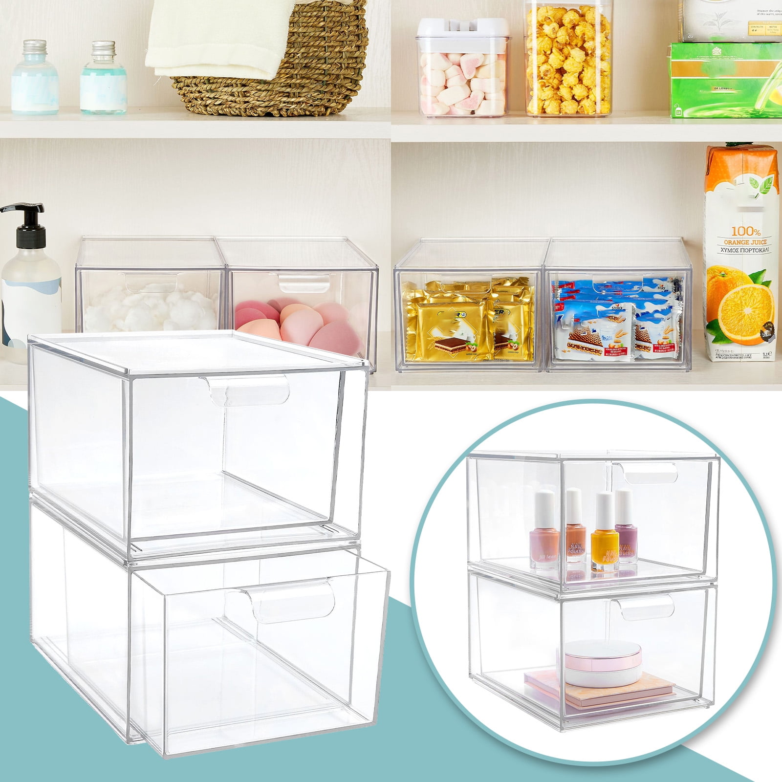 Ctnporpo Storage Box Detachable Ornaments Multi Cell Parts Organize ...