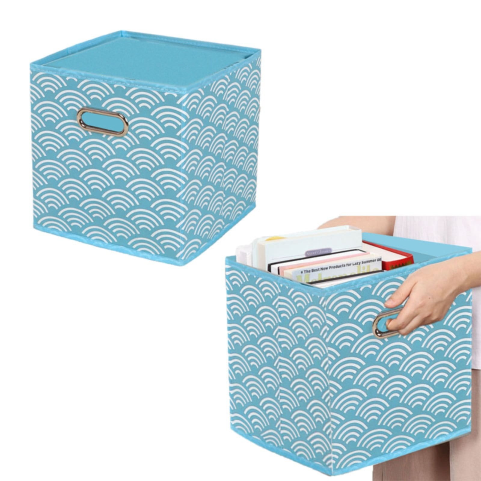 Ctnporpo Storage Box Foldable Storage Box Fabric Storage Box Sorting ...