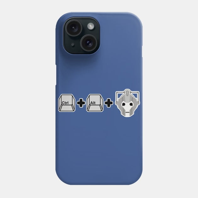 Ctrl Alt Del Funny Computer Keyboard Art Compatible Phone Case for ...