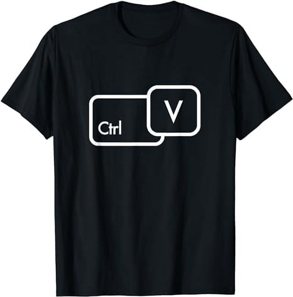 Ctrl V Copy Paste Family Matching T-Shirt - Walmart.com
