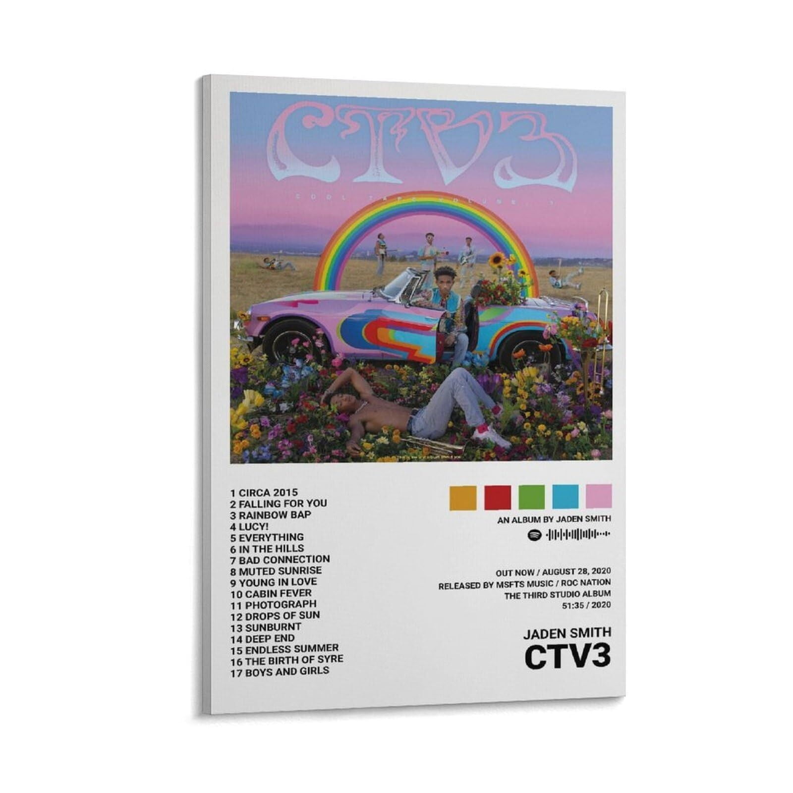 Ctv3 Jaden Smith Canvas Poster Bedroom Decoration Landscape Office ...