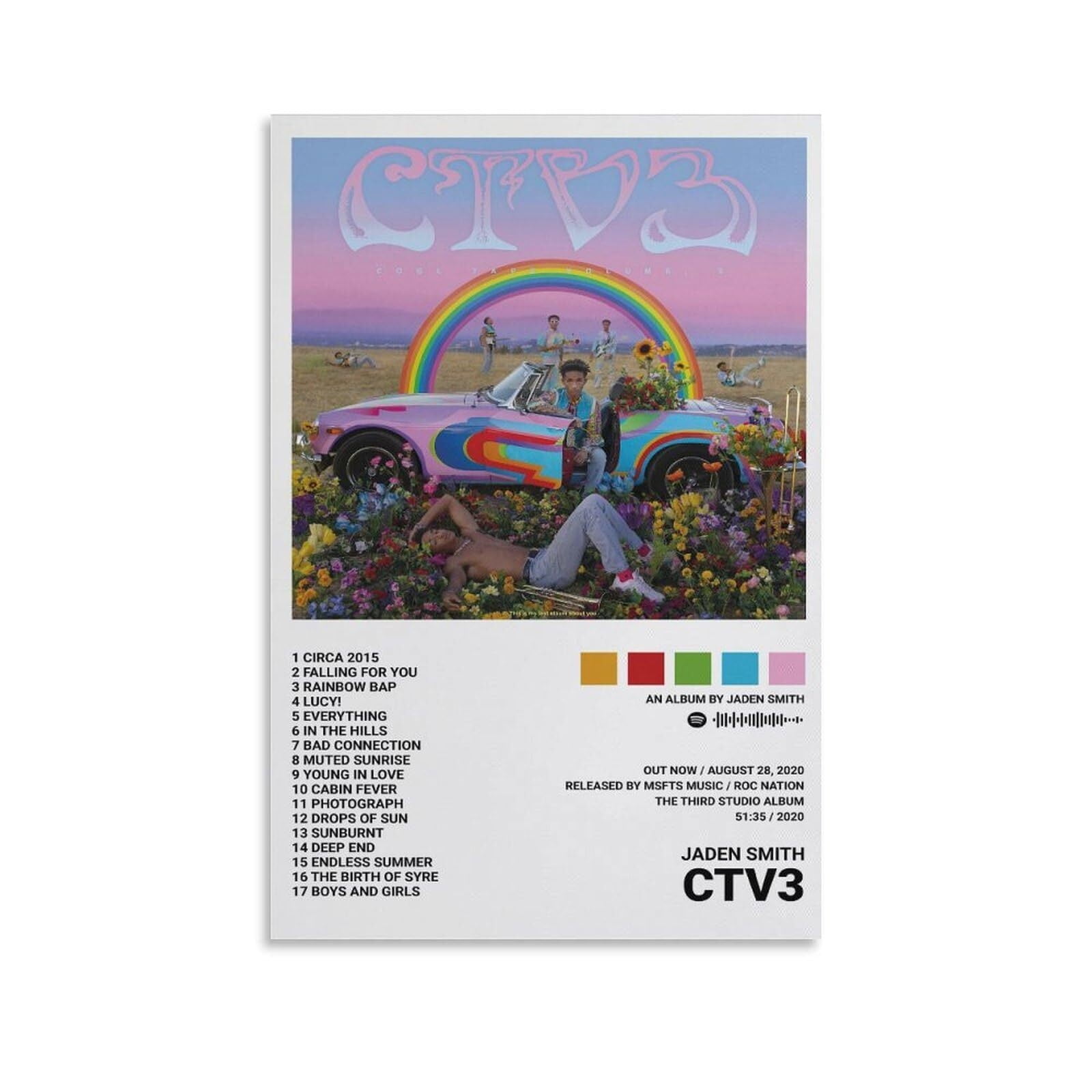 Ctv3 Jaden Smith Canvas Poster Bedroom Decoration Landscape Office ...