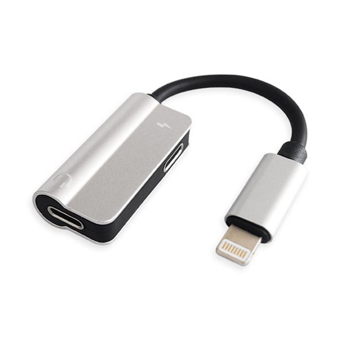 CuSplitter Iphone Head Pieces Headphone Adapter And Lightning Charging ...