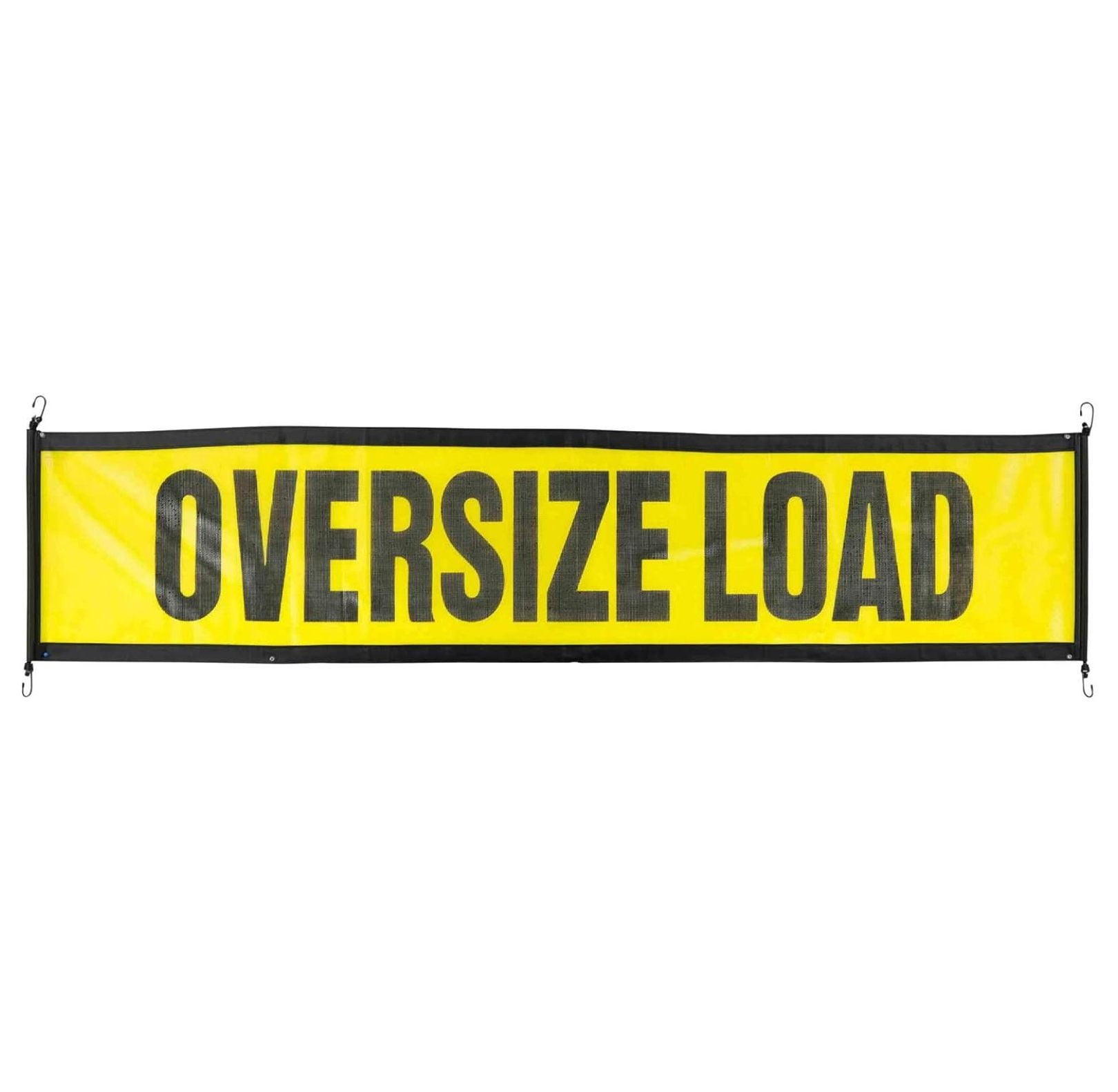 CuYeHt 18"x84" Oversize Load Sign for Trucks w/Bungee Cord & Hook ...