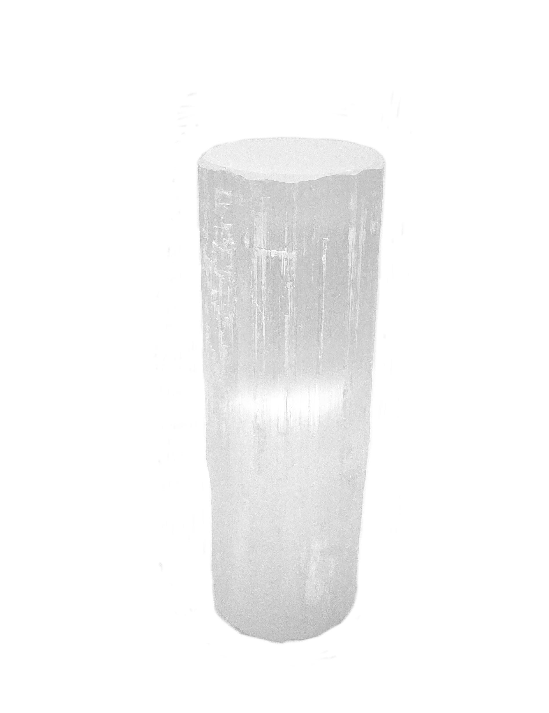 CuartoAstral Selenite Crystal Flat Top Lamp⎪12