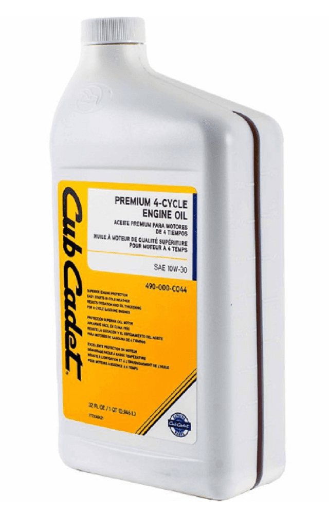 Cub Cadet 490-000-C044 32 oz. Premium 4-Cycle Engine Oil - Walmart.com