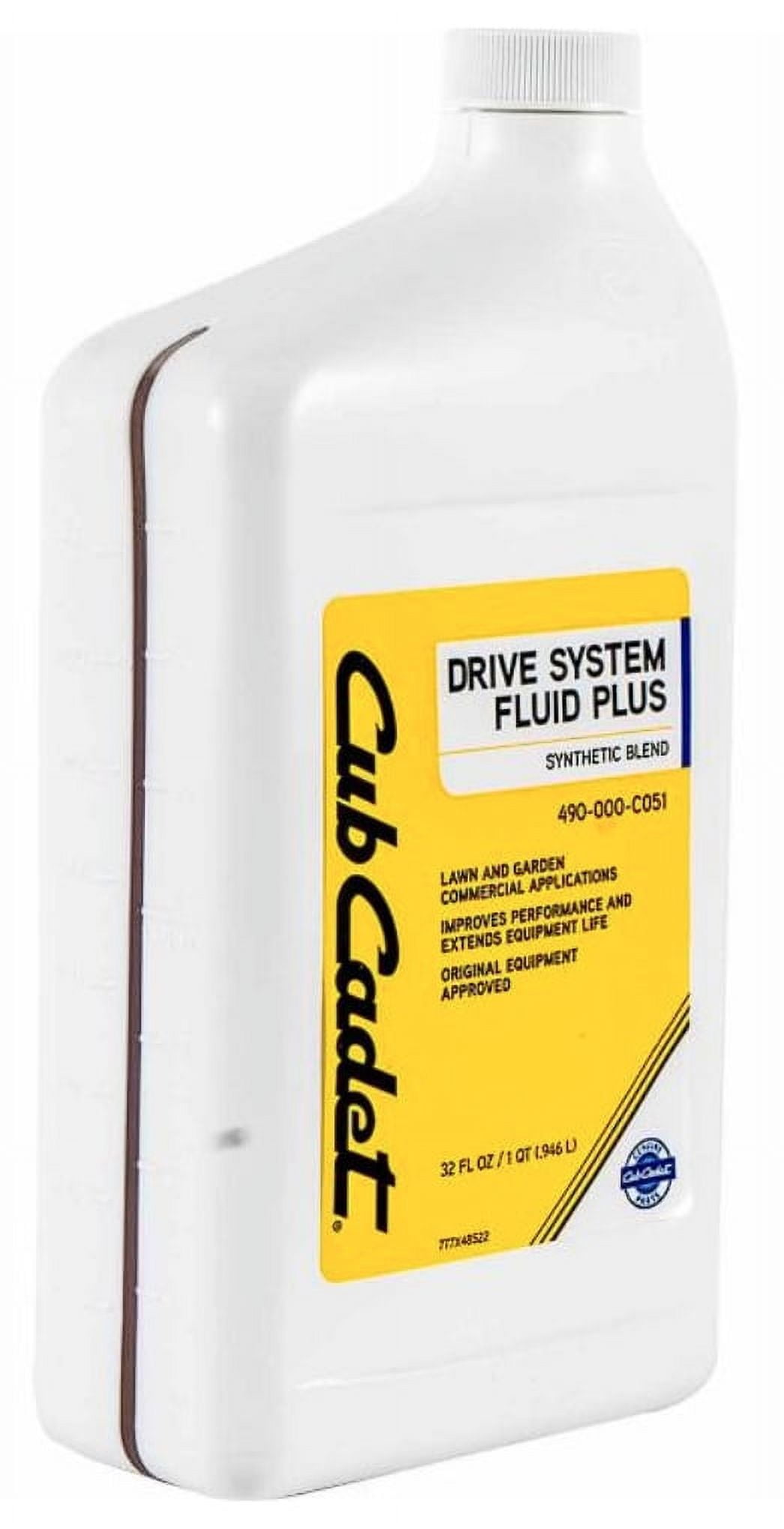 Cub Cadet 490-000-C051 Drive System Fluid Plus Synthetic Blend- 1 ...