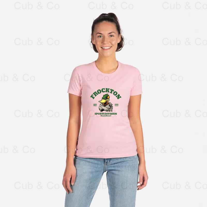 Cub & Co72 Frockton Varsity T Shirt with Bold College Style Lettering ...