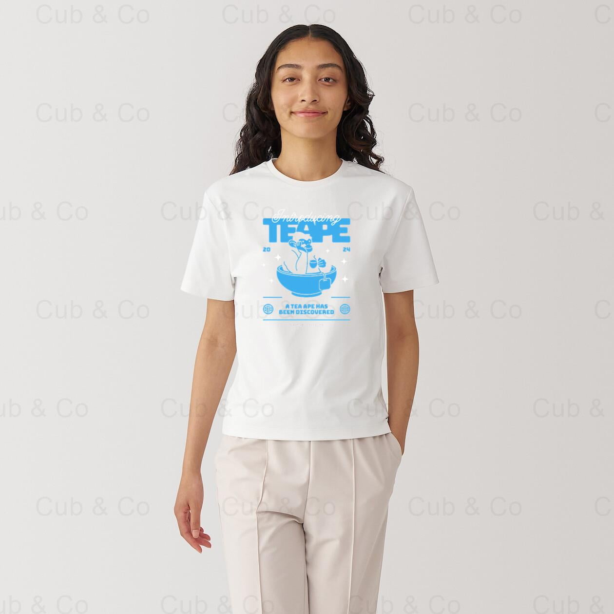 Cub & Co74 Teape T Shirt with Quirky and Fun New Character Design, for unisex up to 5XL ...