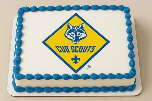 Cub Scout Celebration Cake Topper – Officially Inspired Design for ...