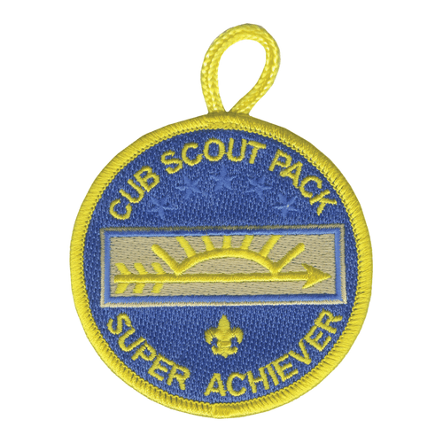 Cub Scout Pack Arrow Of Light Super Achiever Embroidered Patch - ClassB - Walmart.com