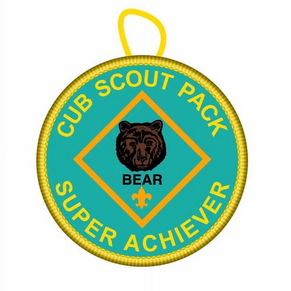 Cub Scout Super Achiever Patch - Bear rank - ClassB - Walmart.com