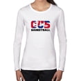Cuba Basketball - Olympic Games - Rio - Flag Women's Long Sleeve Grey T ...