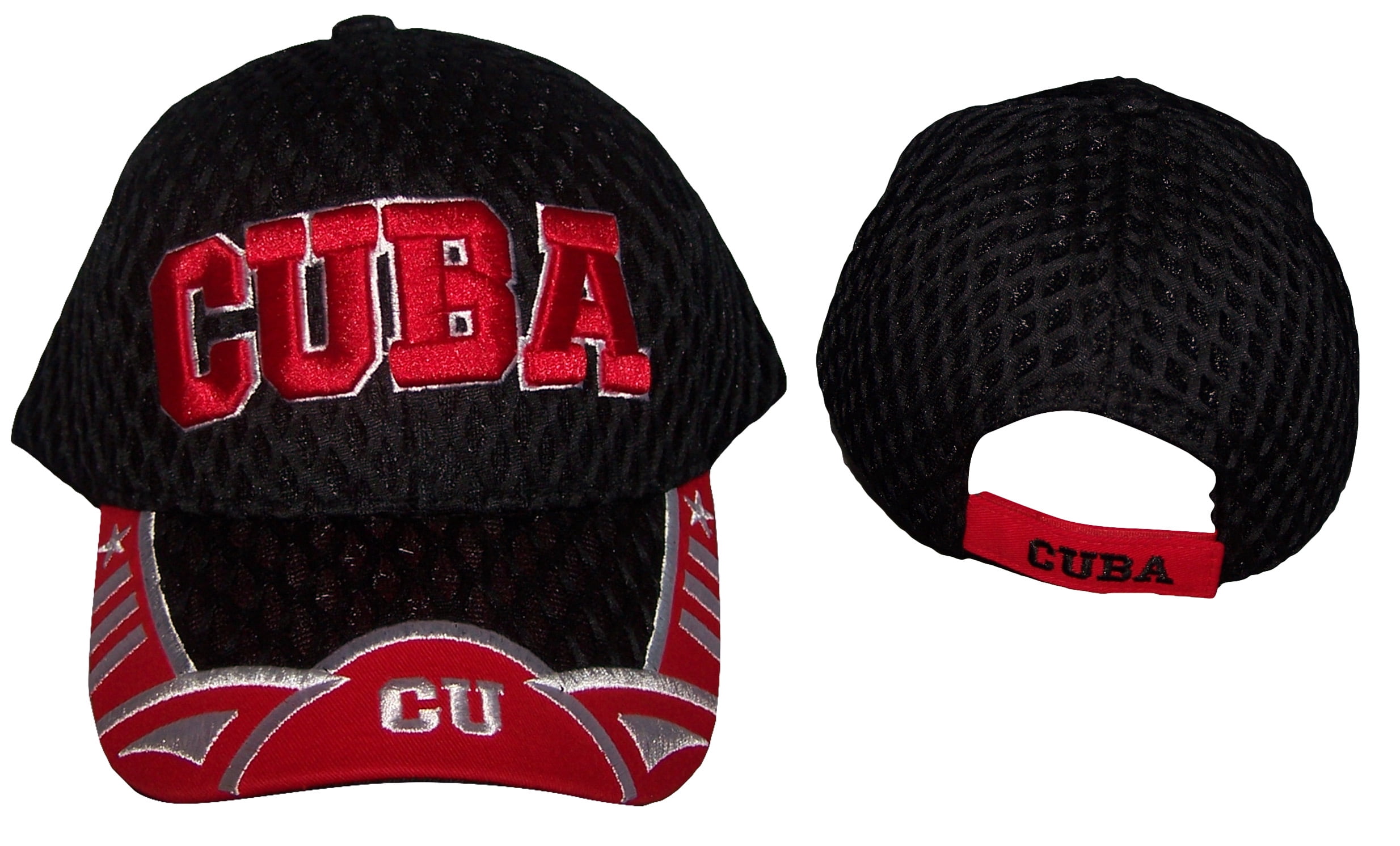 Cuba Country Baseball Caps Hats Embroidered Gifts - Uni-Sex Style ...