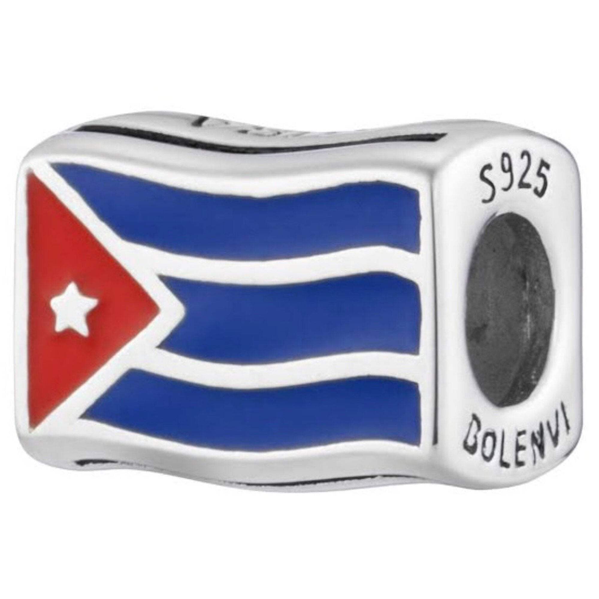 Cuba Country Flag Bead Charm - Walmart.com
