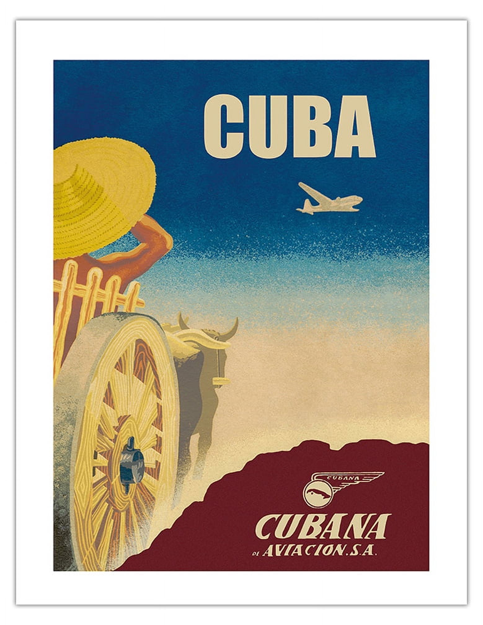 Cuba - Cubana de Aviación S.A. - Cubana Airlines - Vintage Airline ...