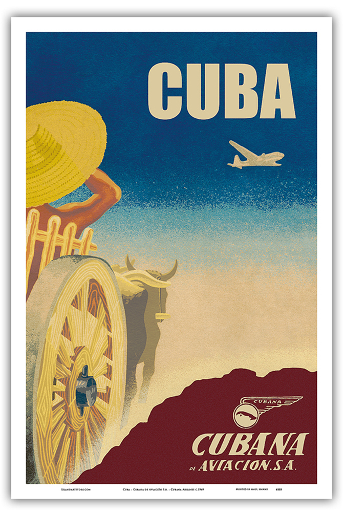 Cuba - Cubana de Aviación S.A. - Cubana Airlines - Vintage Airline ...