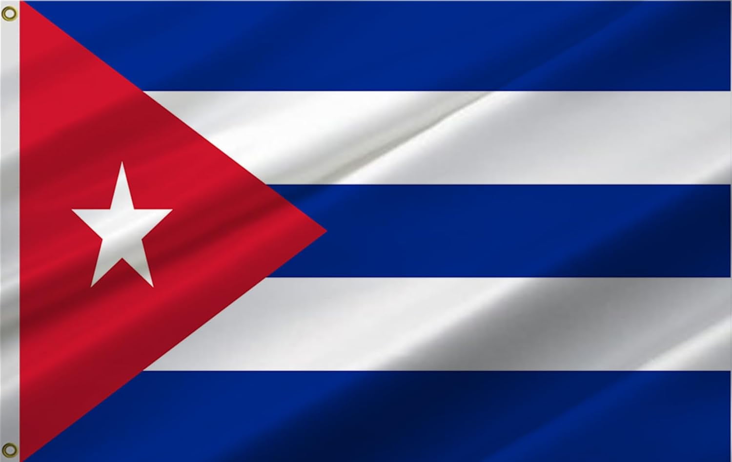 Cuba Flag 4.85x8 ft,Cuban National Flags ,Double Stitched and Premium ...