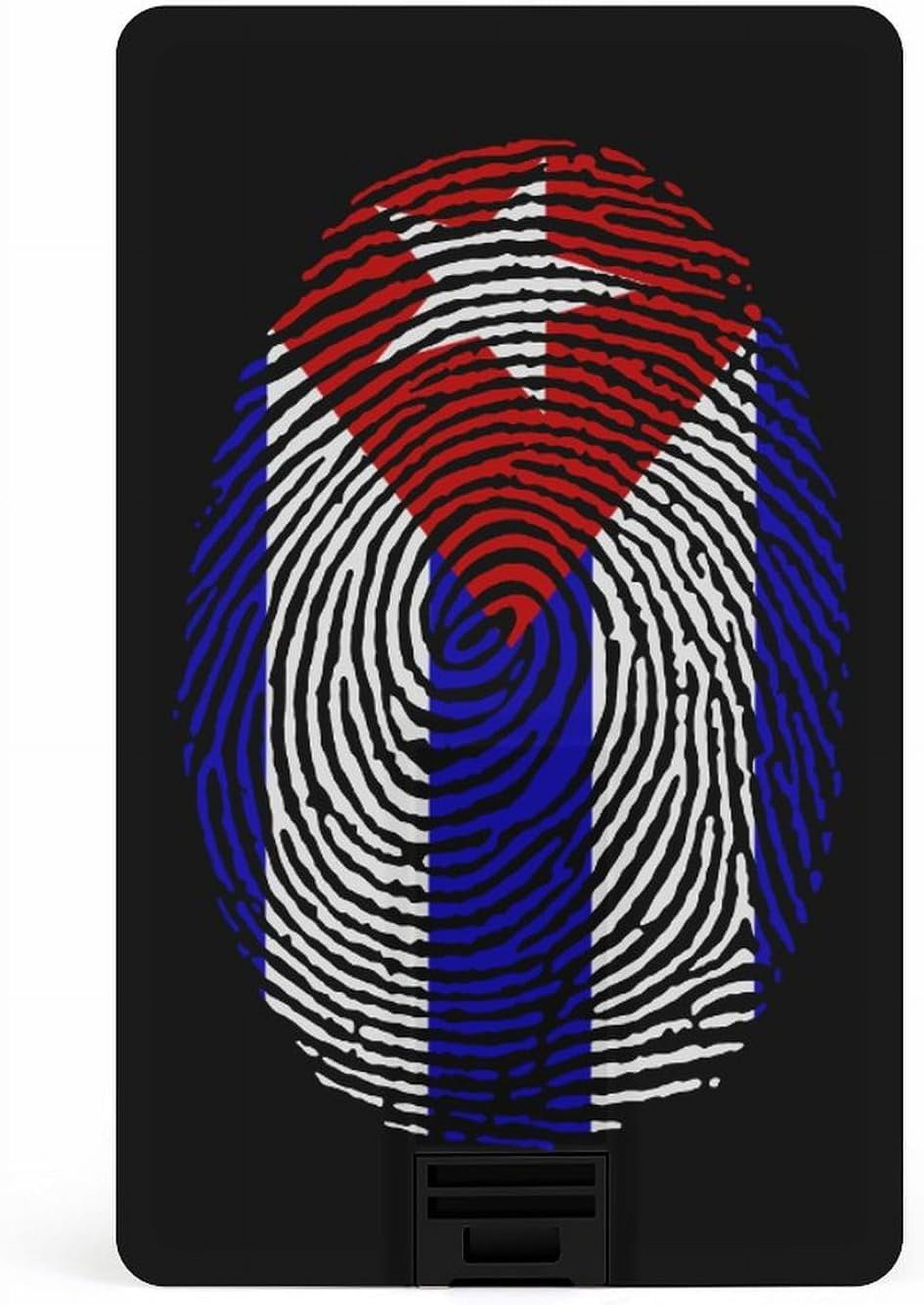Cuba Flag Finger Usb Flash Drive Credit Card Design Thumb Drive Memory ...