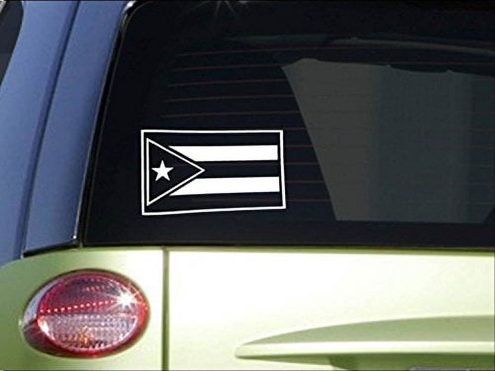 Cuba Flag *I088* 8" Sticker decal national flag symbol cuban - Walmart.com