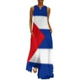 Cuba Flag Long Dress Women's summer dress women's evening dresses ...