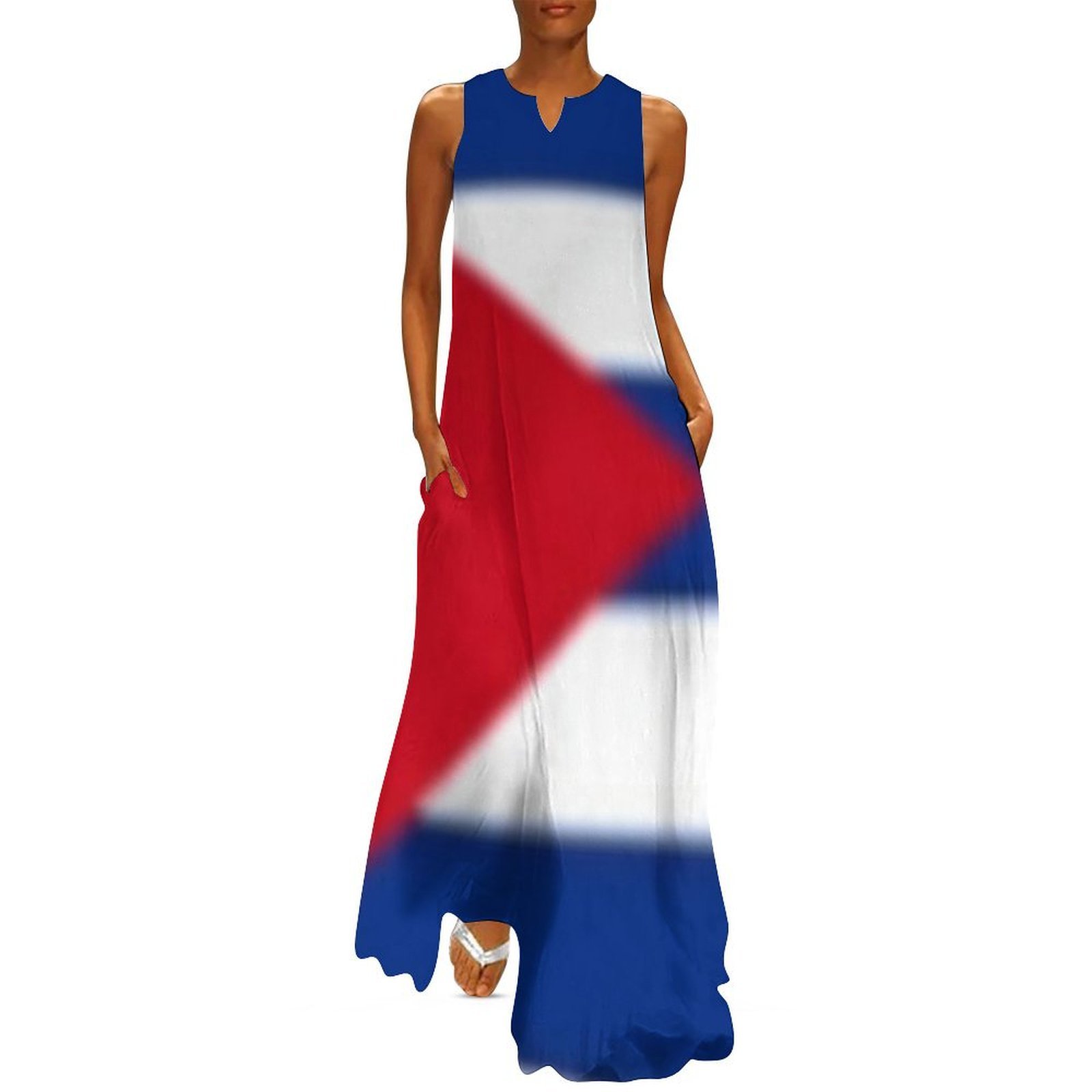 Cuba Flag Long Dress Women's summer dress women's evening dresses ...