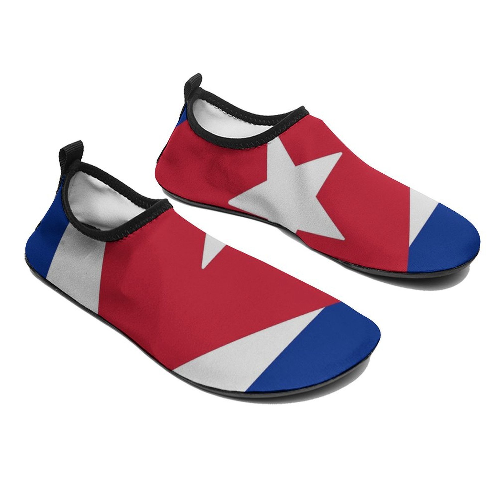 Cuba Flag Water Shoes Beach Slip-on Shoes for Men Women Swim Pool Yoga ...