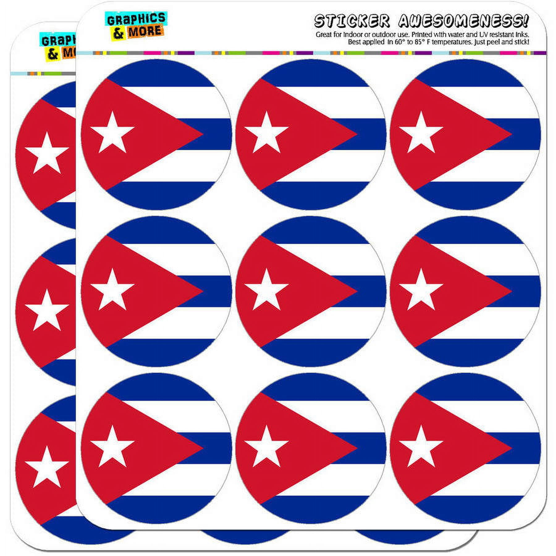 Cuba National Country Flag 18 2" Planner Calendar Scrapbooking Crafting ...